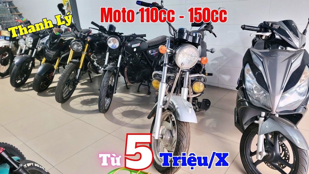 thanh Lý Moto -Xe Máy Cũ Giá Rẻ MSX 110 ,Lifan 150 ,Kymco k-pipe 125 ...