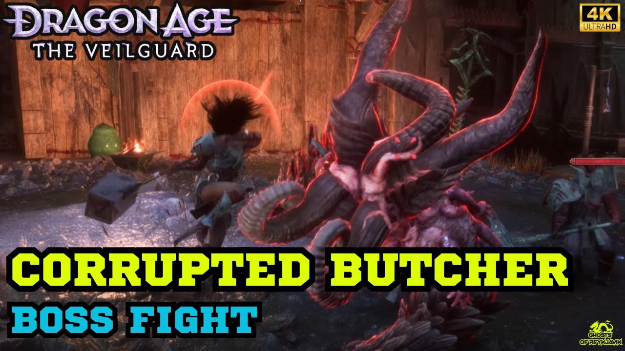 Corrupted Butcher - Boss Fight - Dragon Age The Veilguard - YouTube