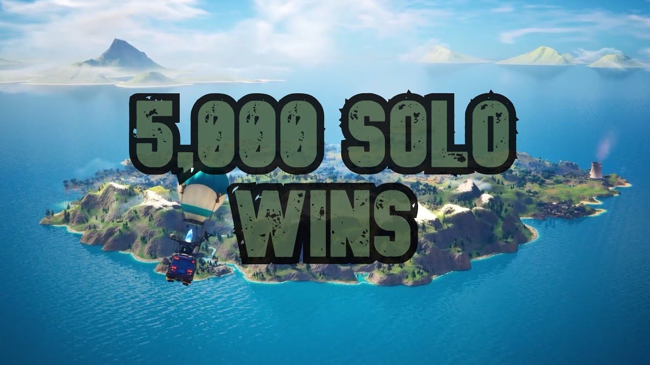 5,000 Solo Wins - YouTube
