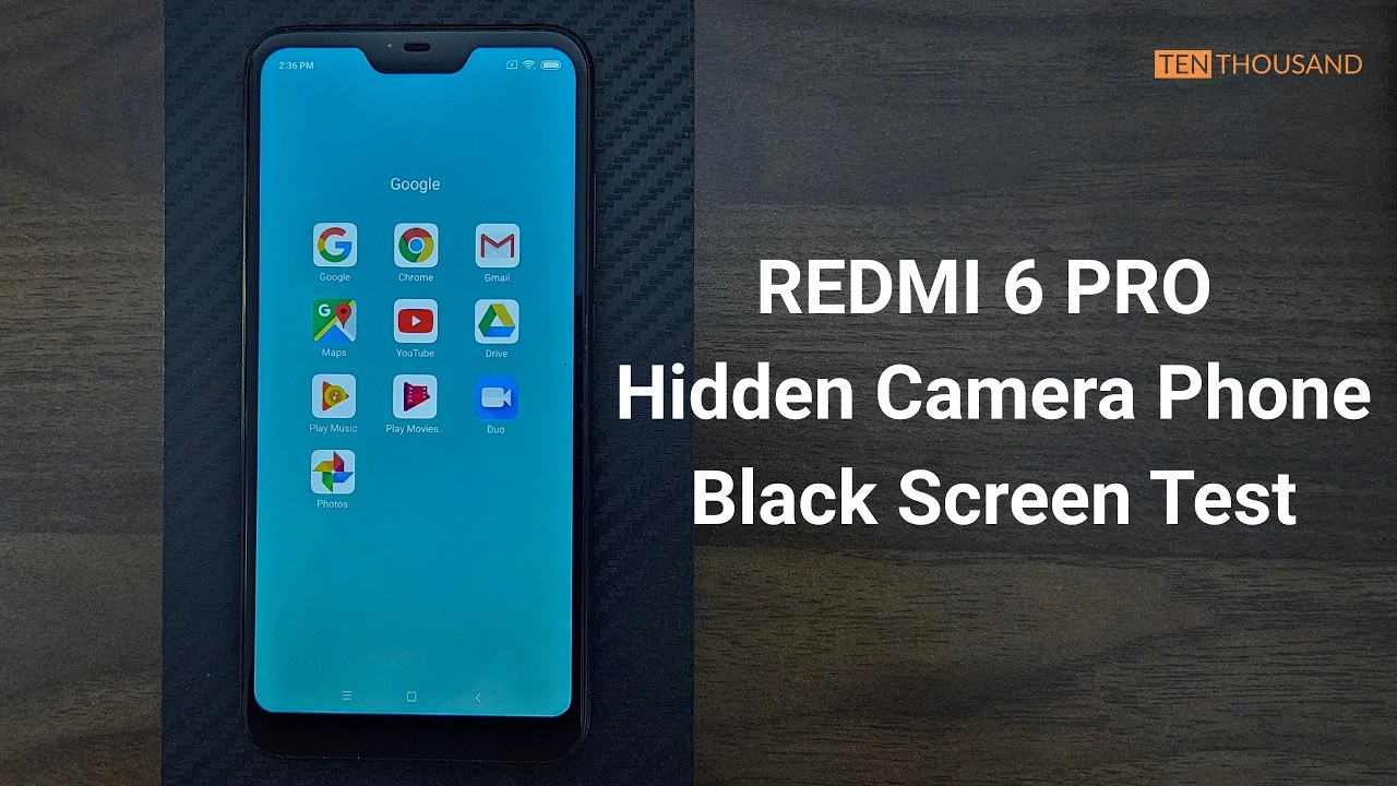 Turn Android Phone Into Spy Camera,Redmi 6 PRO Spy Camera Phone - YouTube