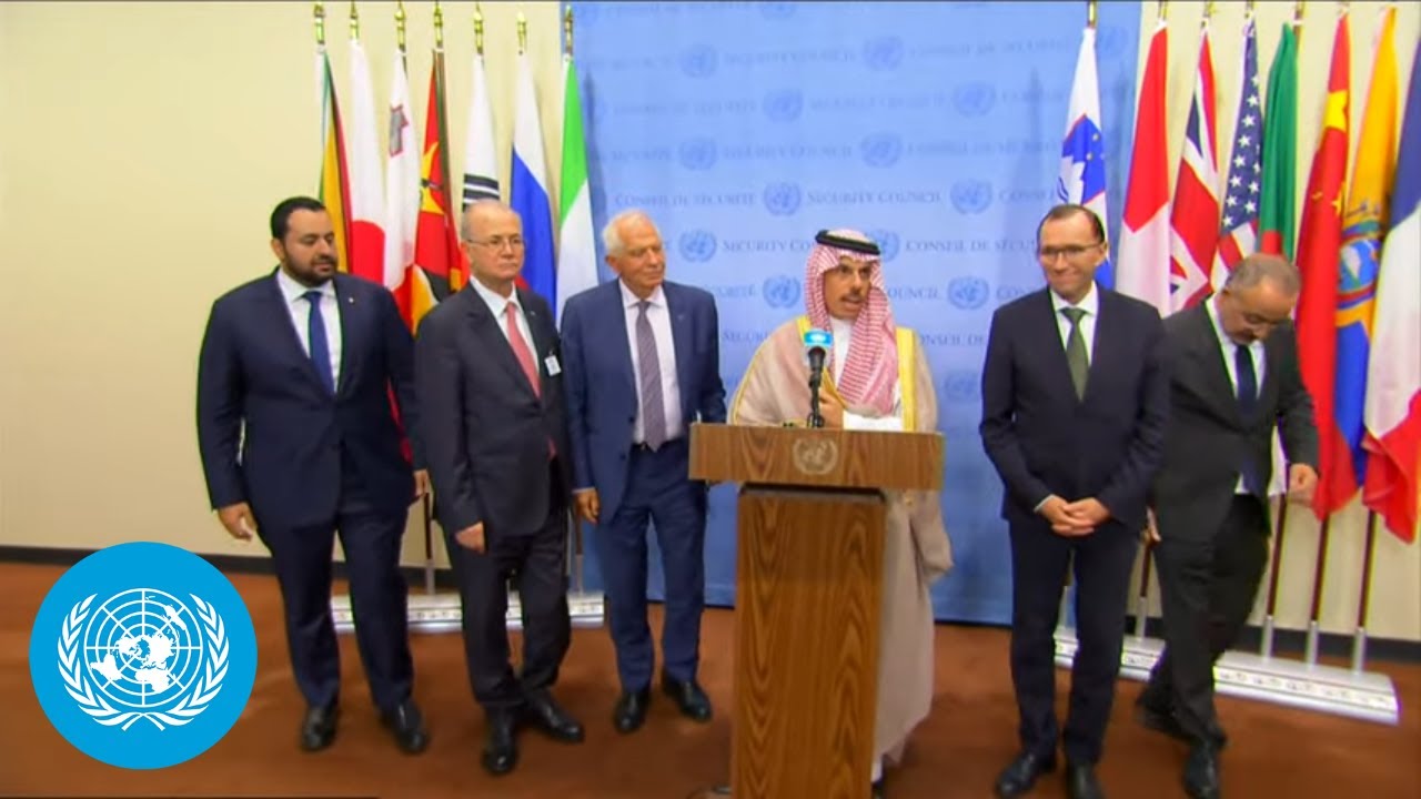 Two States Solution agenda - Joint Security Council Media Stakeout ...