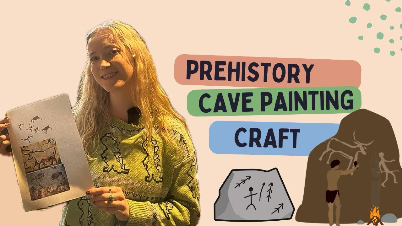 Prehistoric Cave Art - Fun craft for kids - YouTube