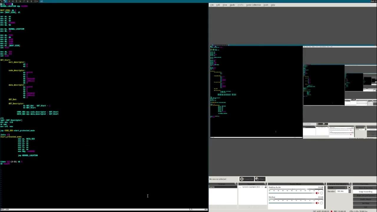 Making my own OS (PROGRESS 2) - YouTube
