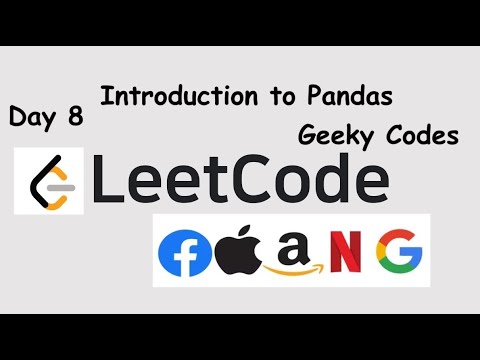 Modify Columns in Pandas Dataframe | Introduction to Pandas Series LeetCode Day 8 - YouTube