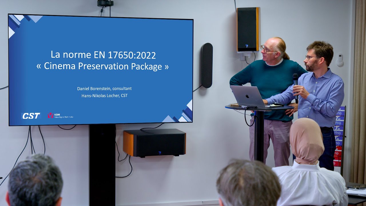 CST - CaféS Techniques - Cinema Preservation Package - Contenu ...