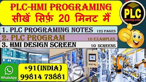 mitsubishi PLC Programming full course in hindi | PLC programming tutorial for beginners in ...