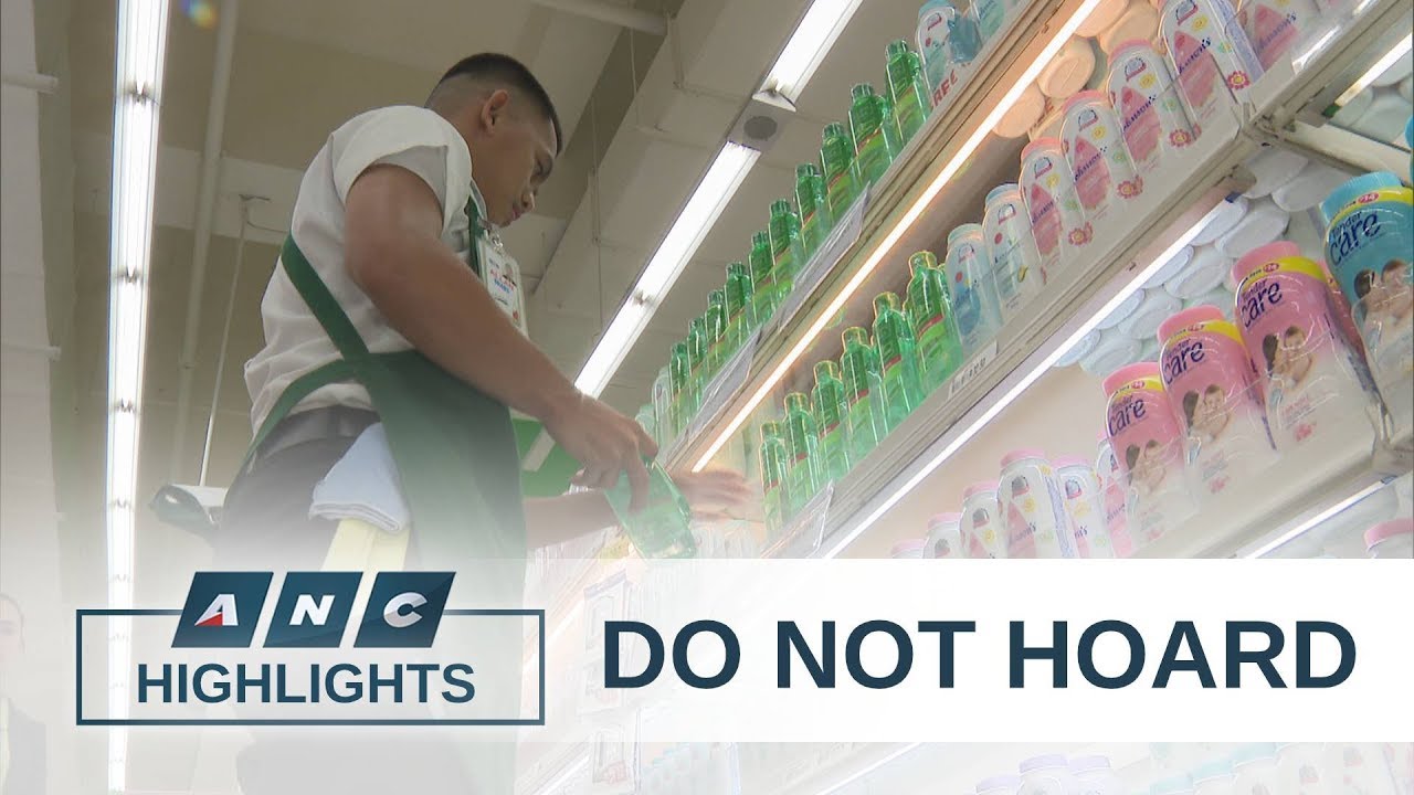 Ph Trade Department to consumers: Do not hoard hygiene products | ANC ...