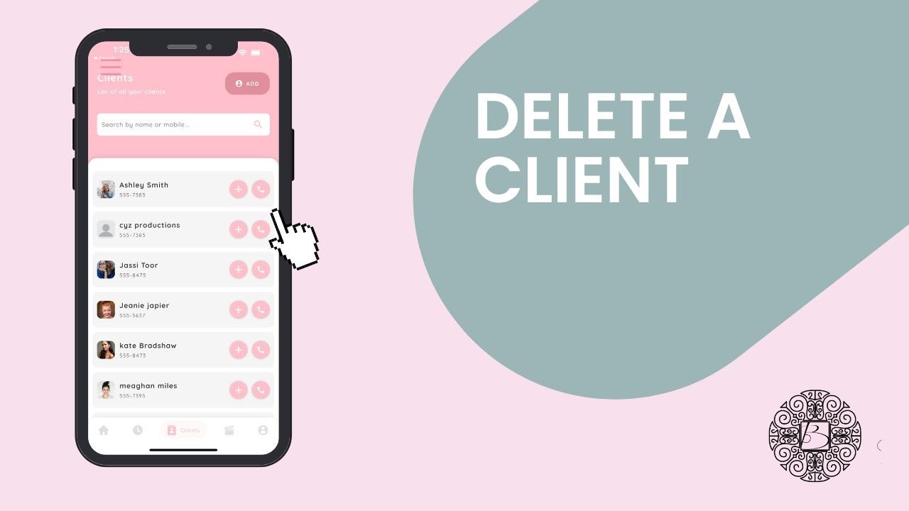 How to Delete a Client from your Client List - YouTube