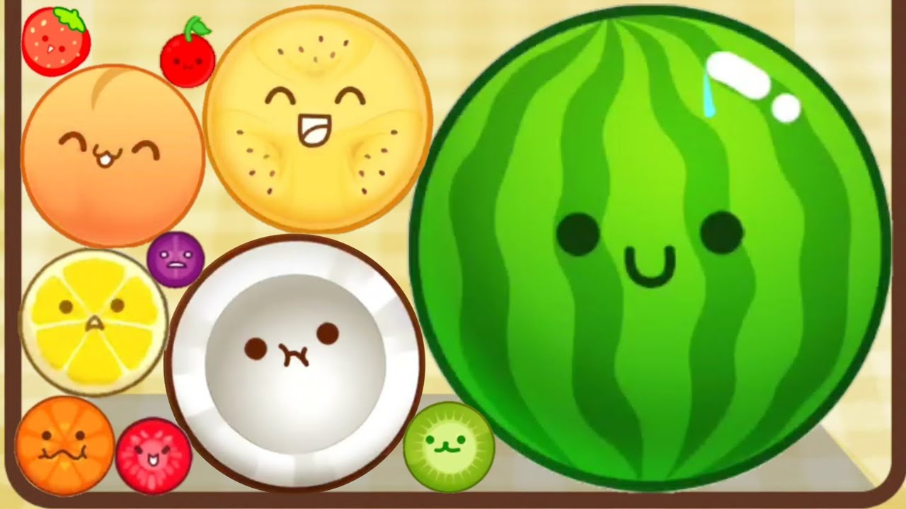 SUIKA GAME - Watermelon Merge Game (Watermelon Game, Fruits 2048) - YouTube