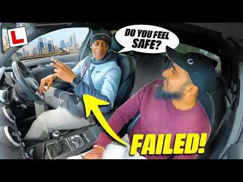 I Couldn't ANSWER His QUESTION | Driving Test FAIL - YouTube