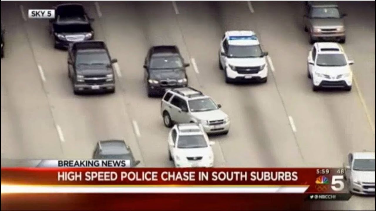 FULL: Chicago Police chase On The Dan Rayn, I-57 Ends with four arrest ...