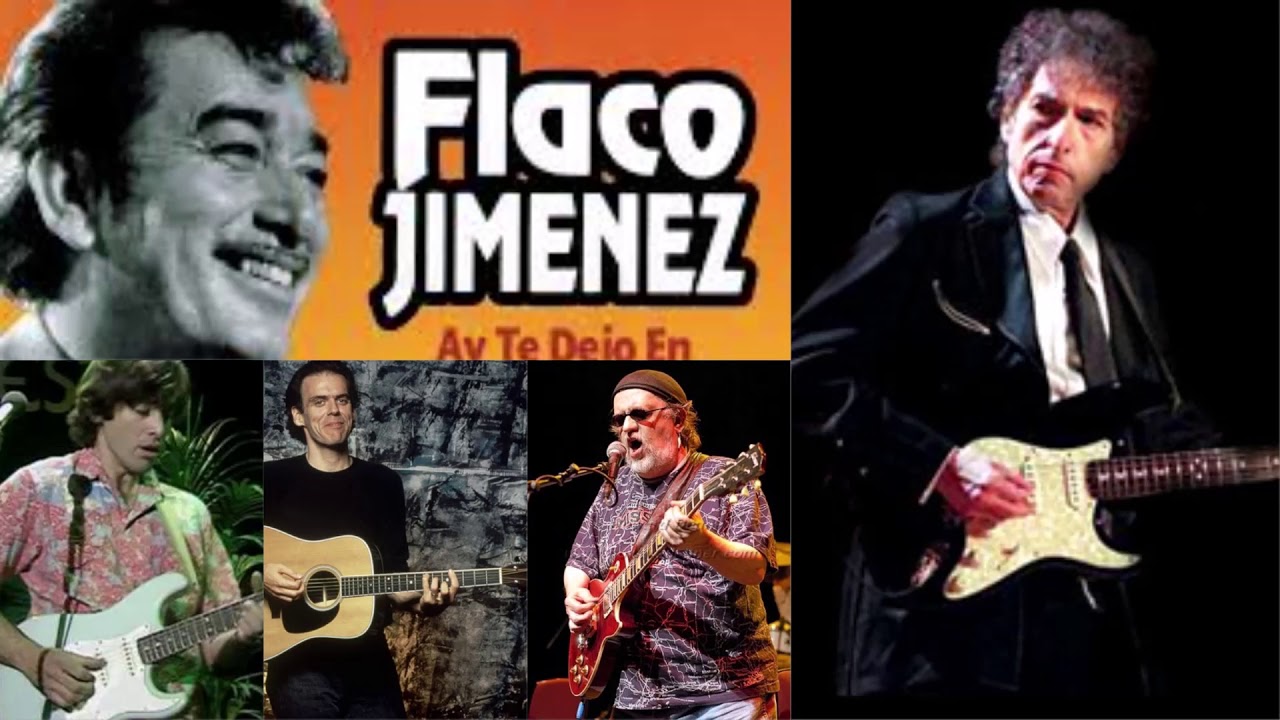 Bob Dylan (with Flaco Jimenez on accordion) - Across The Borderline ...