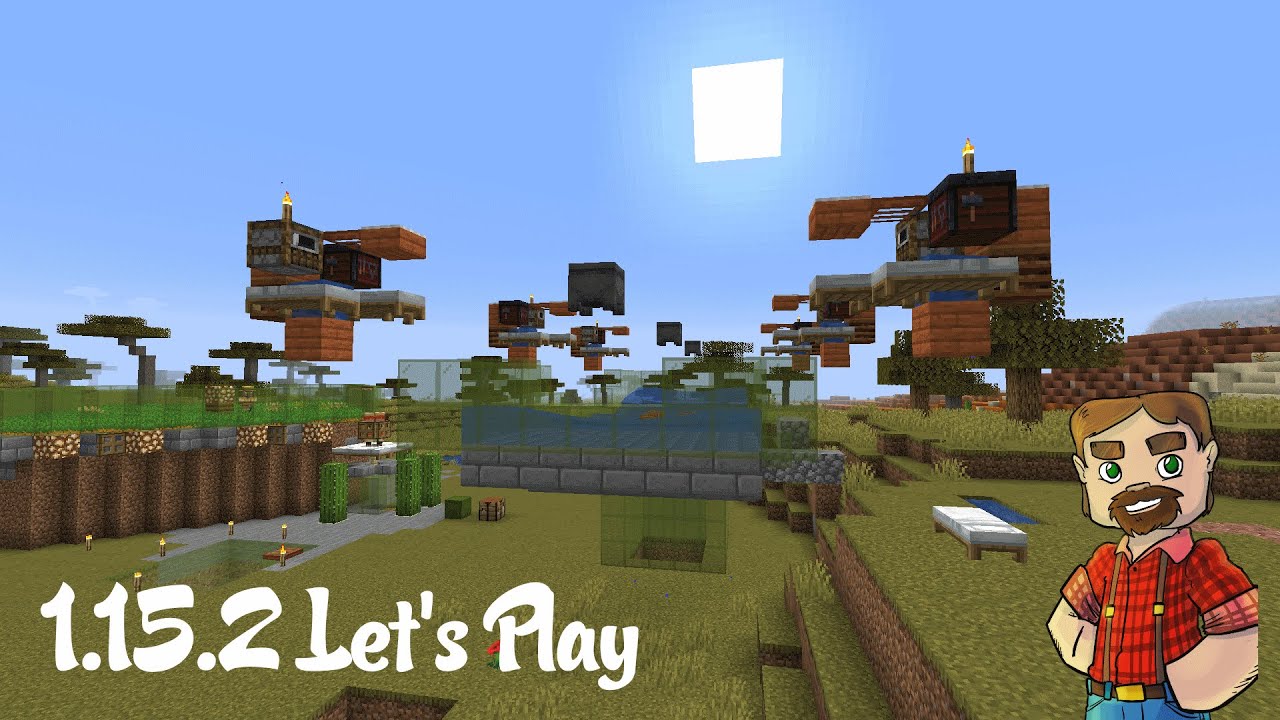 1.15.2 Vanilla Minecraft Let's Play: Episode 47: Building Our Iron Farm ...