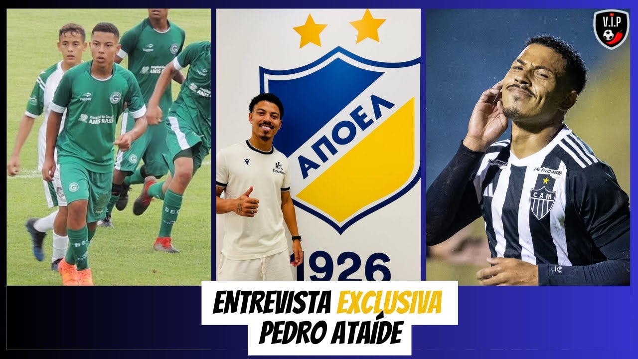 PEDRO ATAÍDE: BASE DO GOIÁS, ARTILHEIRO NO ATLÉTICO MINEIRO E NOVO ...