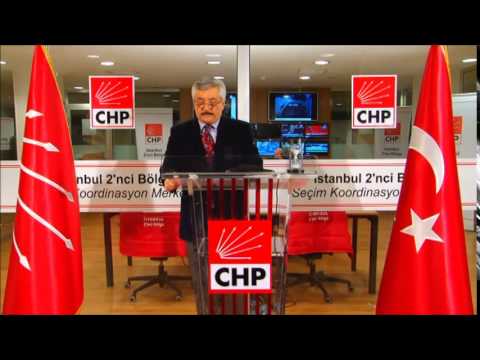 Cemal KAYA - CHP Istanbul 2nci Bölge Aday Adayı - Haziran 2015 Milletvekili Seçimi