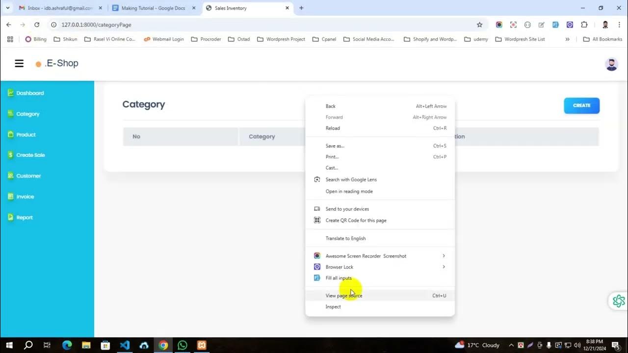 21.[Sales Inventory]Inventory Management: Auto-Reload Category Update ...