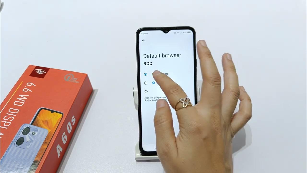 How to change default app setting in itel a60s | itel a60 me default app kaise set kare ...