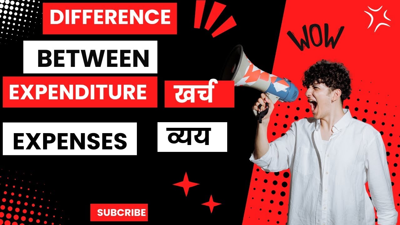 Expenditure And Expenses Kya Hote Hai In Accounting Difference Between