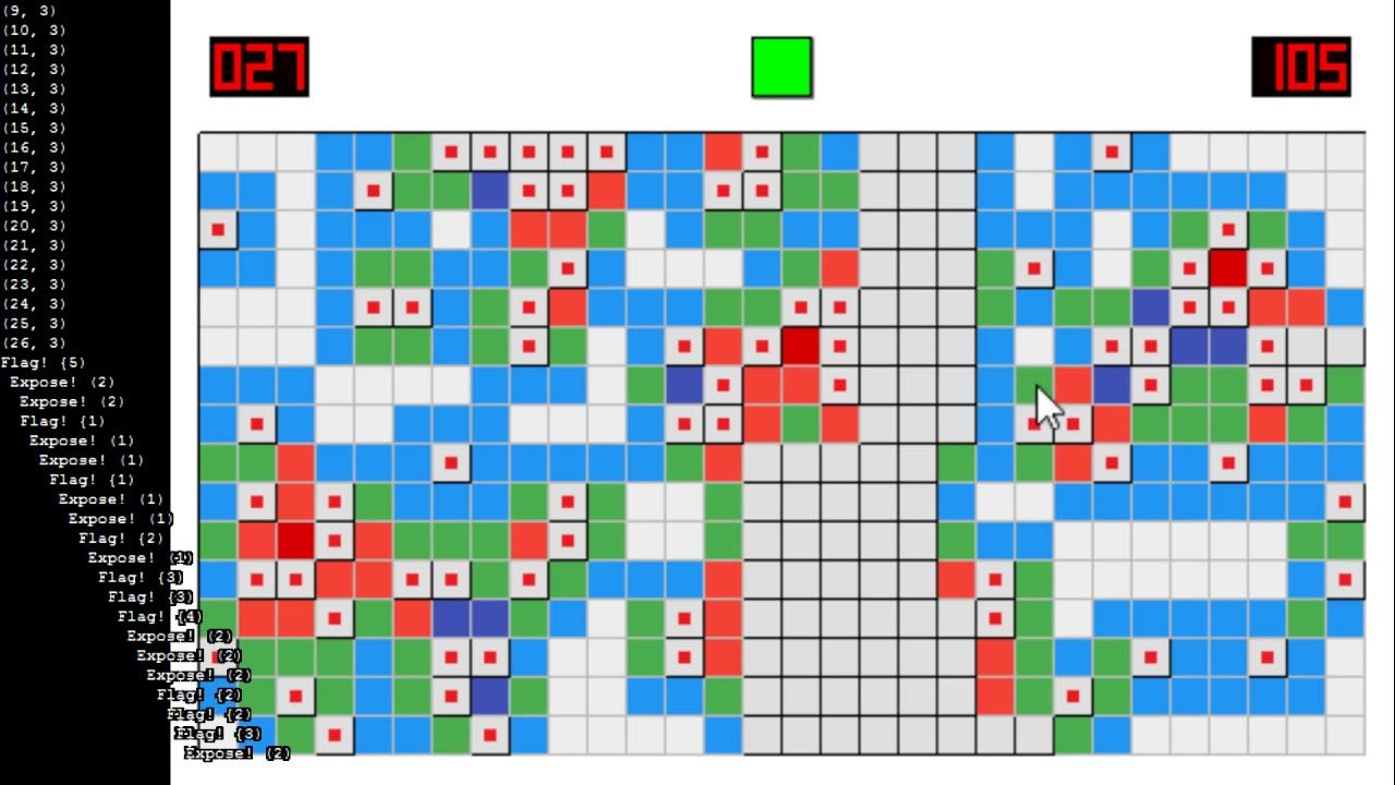 Minesweeper X solver in Python - YouTube