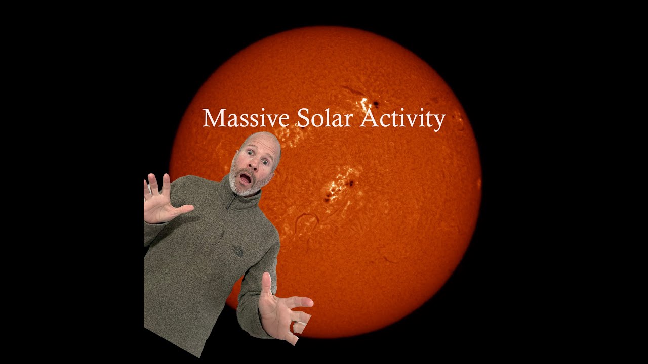 Live Video of Solar Activity / Massive Solar Flares, Sunspots ...