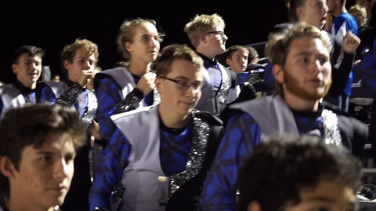 GHS Band Trombones "Low Rider" led by Aiden P 10/20/17 - YouTube