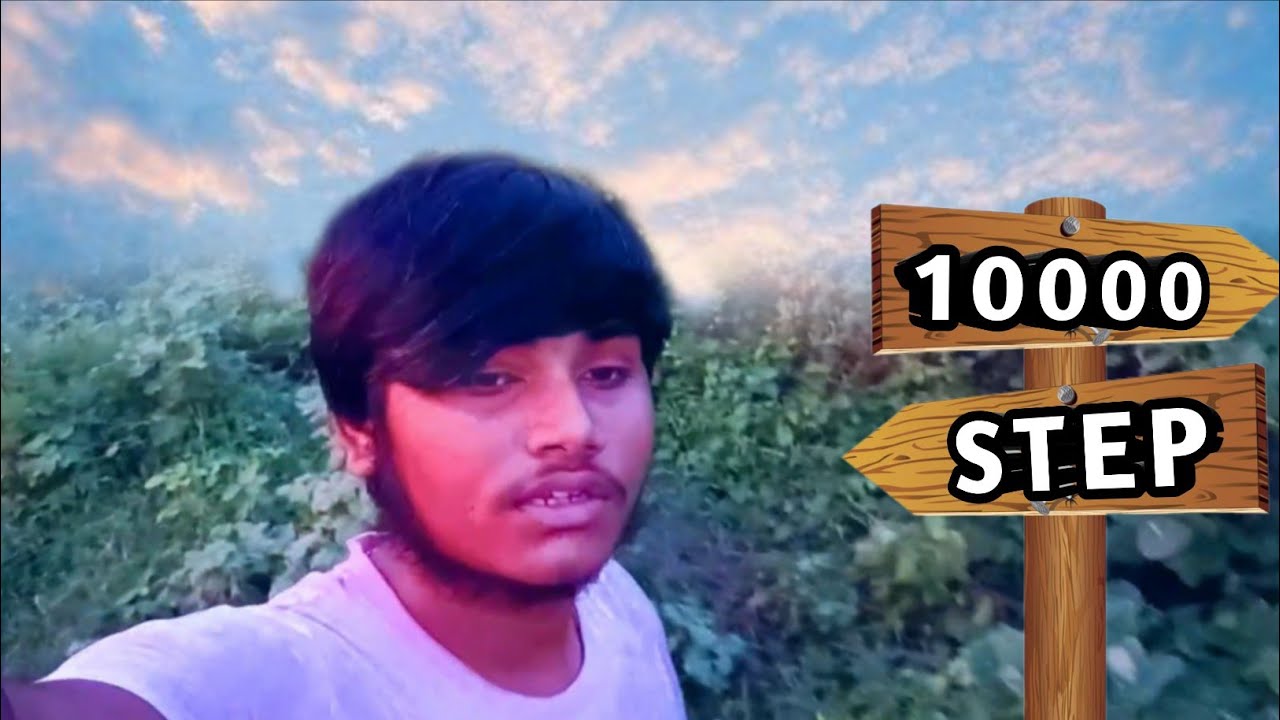 10,000 step walking Hard chelleng 👣😱 - YouTube