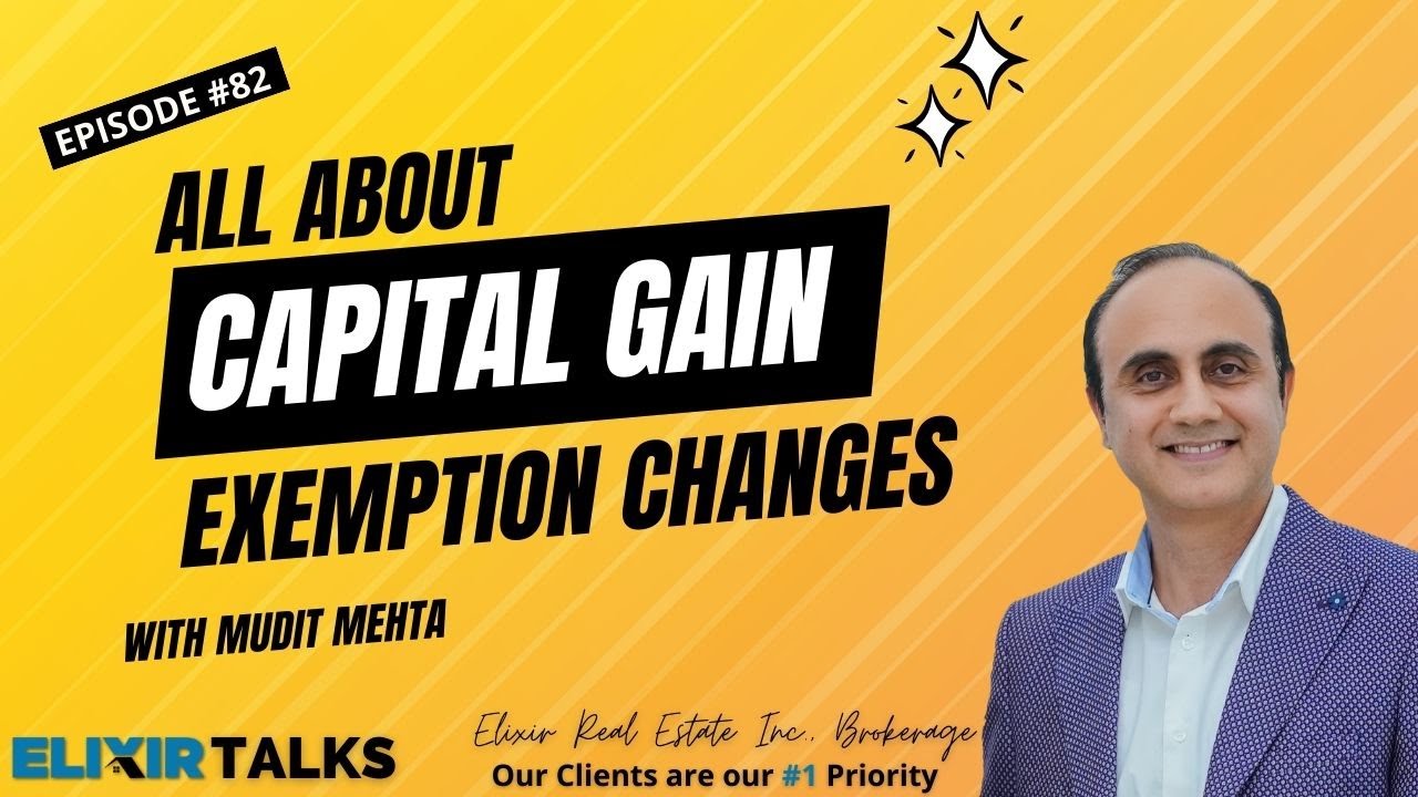 All about Capital Gain Exemption Changes | Elixir Talks | Ep 82 - YouTube