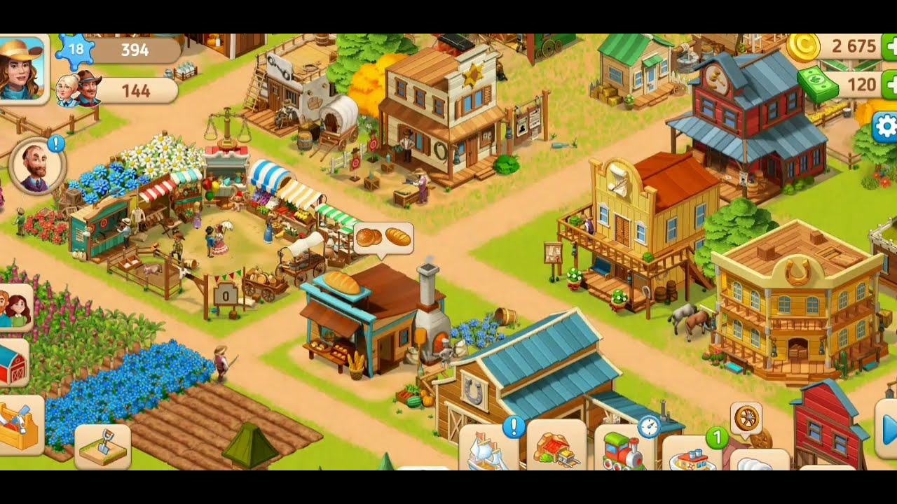 HOMESTEADS FARM GAME - Gameplay LEVEL UP 18 - YouTube