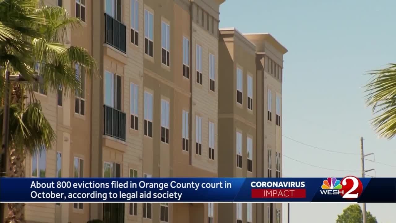 About 800 evictions filed in Orange County court in October, legal aid ...