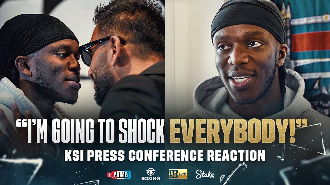 EXCLUSIVE KSI INTERVIEW | IMMEDIATE REACTION TO PRESS CONFERENCE ...
