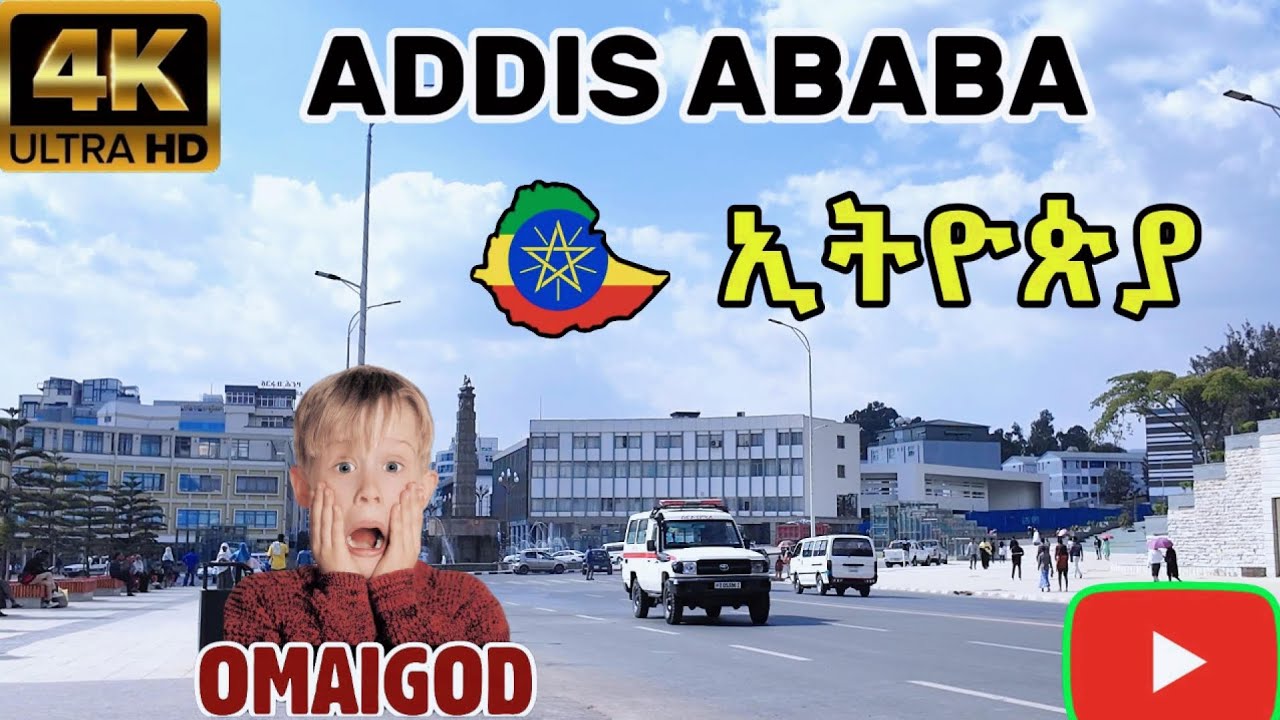 Addis Ababa Ethiopia City Walk 2025 | 4K Ultra HD - YouTube