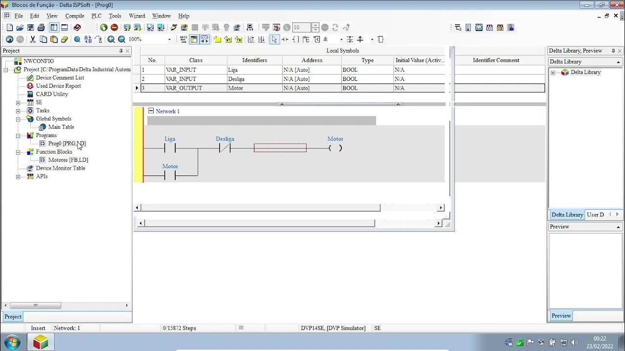CLP Delta - Blocos de Função - YouTube