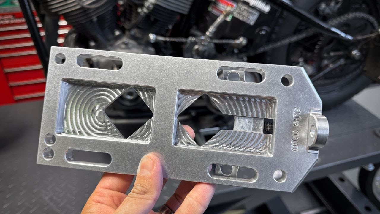 Installing OLD-STF Adjustable Transmission Plate - YouTube