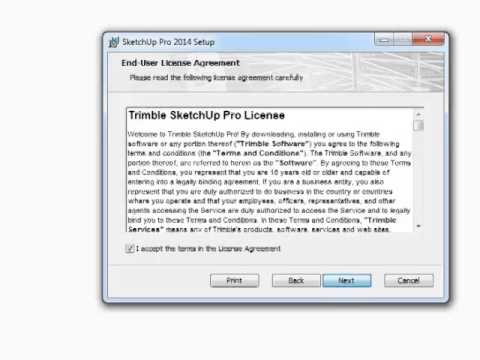 SketchUp Kurulum