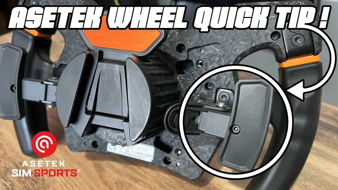 ASETEK SIM SPORTS - Shifter tip ! #simracinghardware - YouTube
