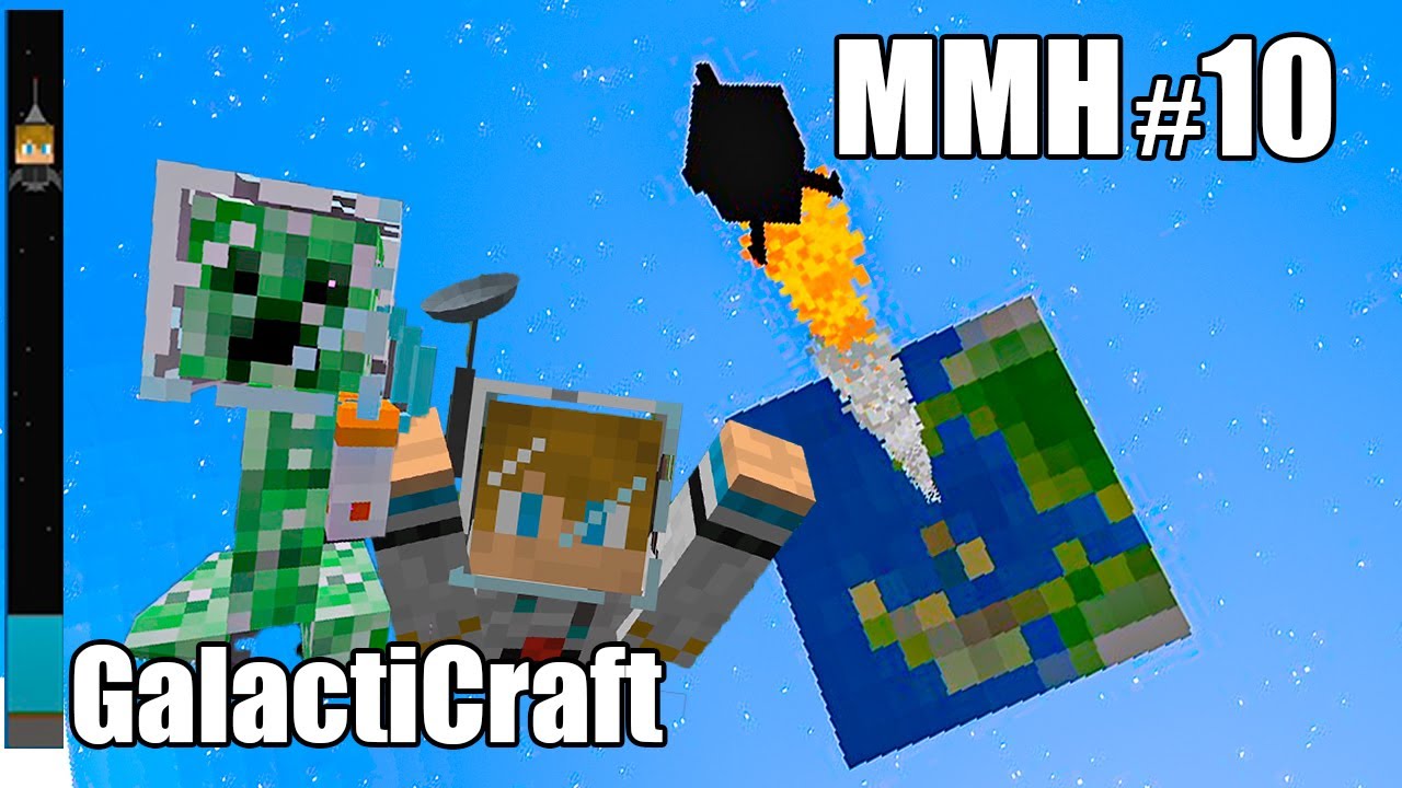Los MEJORES MODS de la HISTORIA de MINECRAFT #10 - Galacticraft - YouTube