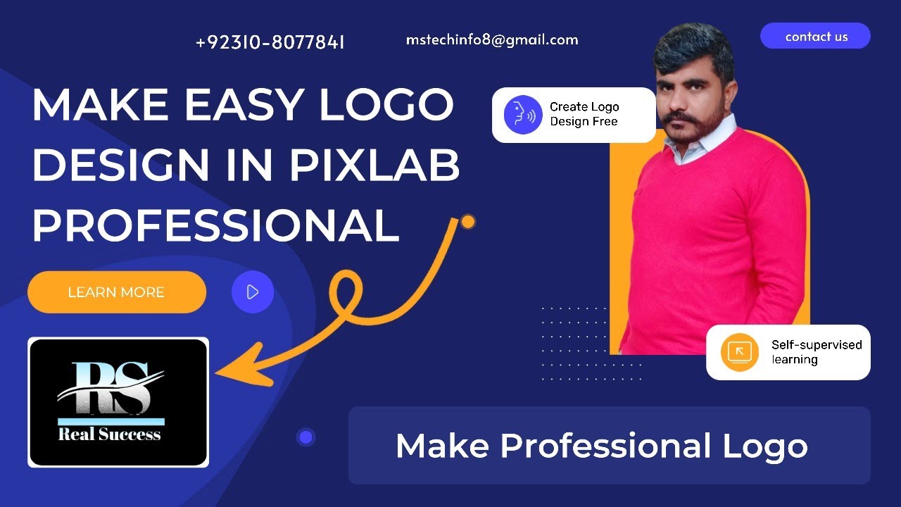 RS Rael Success name Professional Logo / How to make Logo design ...