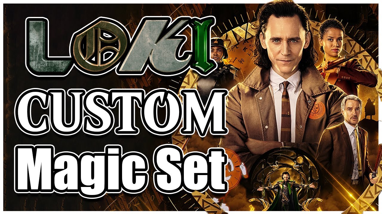 Loki Meets Magic: The Gathering! | Custom MTG Card Design - YouTube