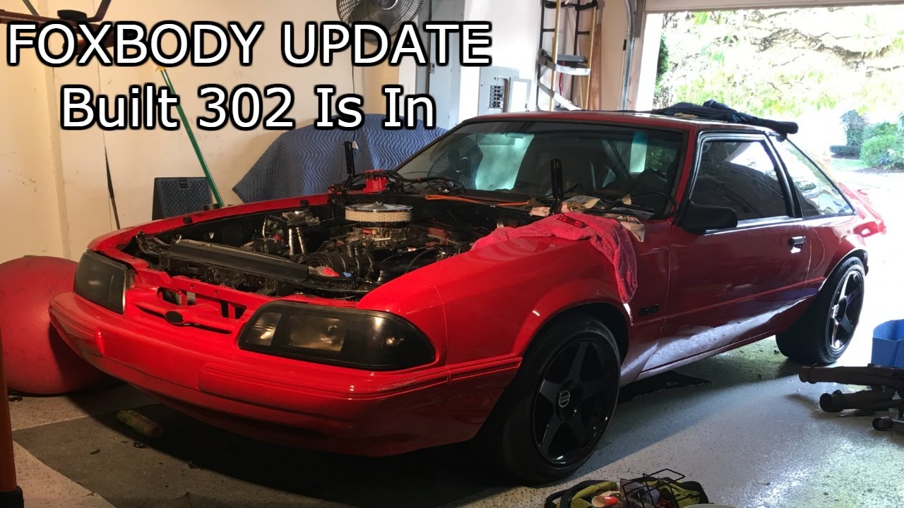FOXBODY GETS 302 Cammed, Gt40p Heads, Painted, and MORE! | Foxbody ...