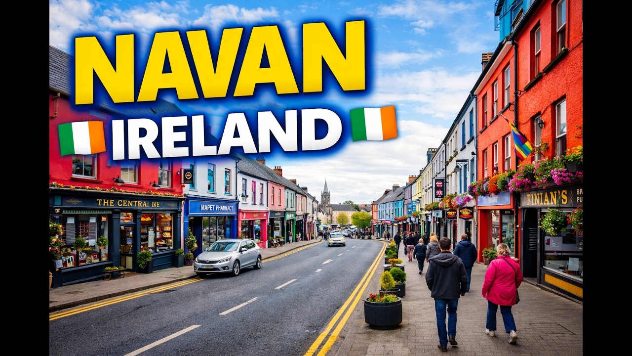 Navan Ireland Walking Tour 🇮🇪 | Exploring the Town Centre | County ...