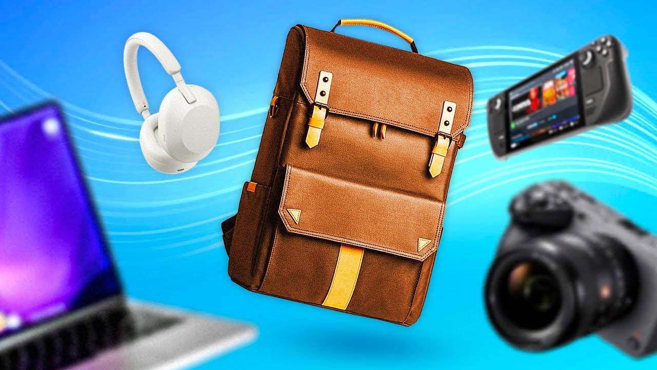 What's in my Tech Travel Backpack? - YouTube