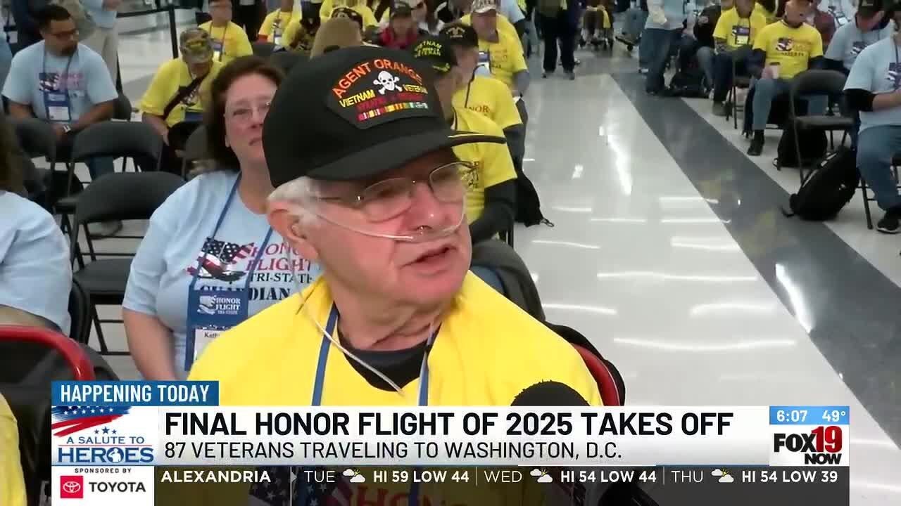 Final Honor Flight of 2025 - YouTube