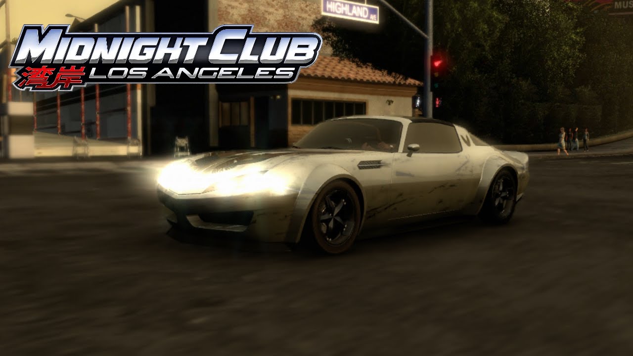 Midnight Club LA - Pontiac Firebird gameplay - YouTube