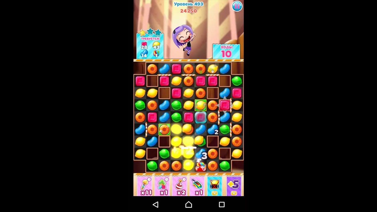 CandyMania 493 Level прохождение - YouTube