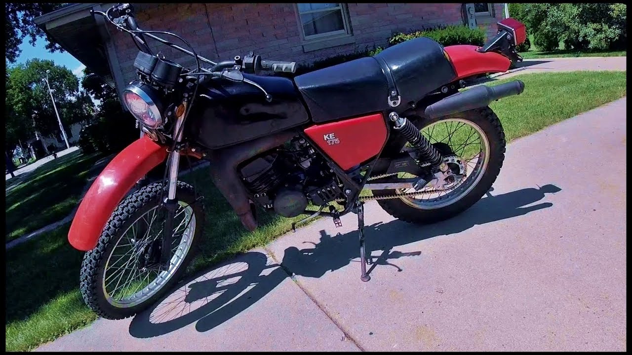 Kawasaki KE175 Update - YouTube