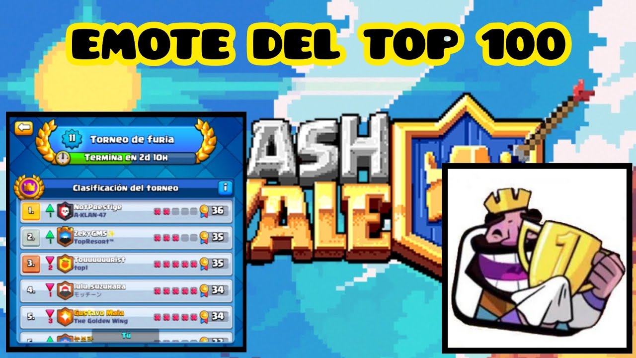 Cómo ganar el EMOTE del Top 100 👽 - YouTube