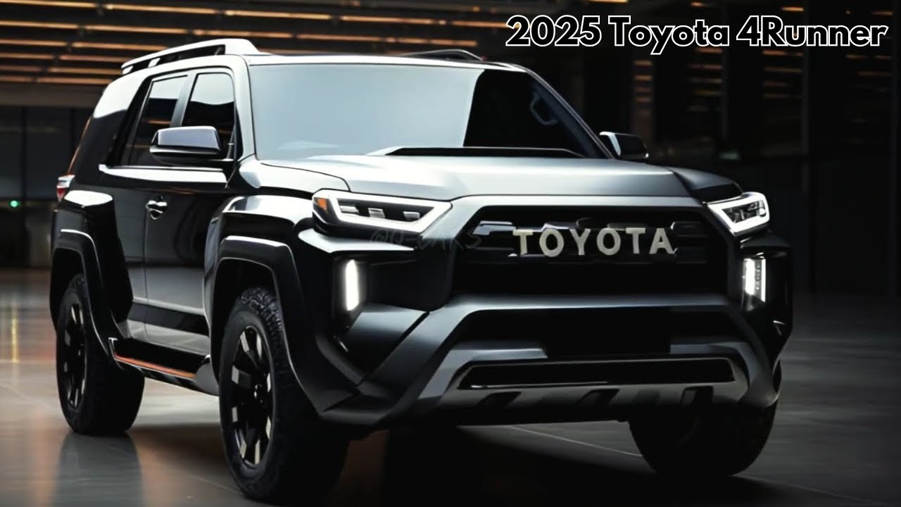2025 Toyota 4Runner Midsize SUV Official Reveal - FIRST LOOK Revealed ...
