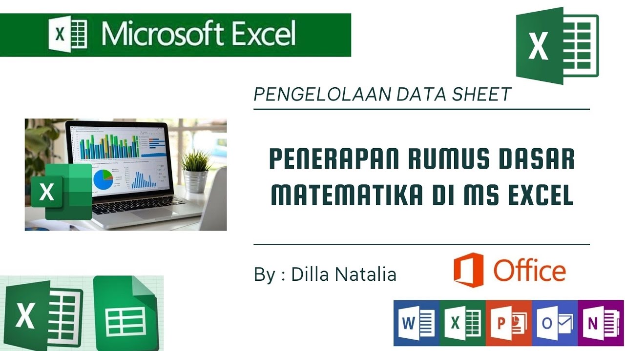 15. Rumus Dasar Matematika di Microsoft Excel - YouTube