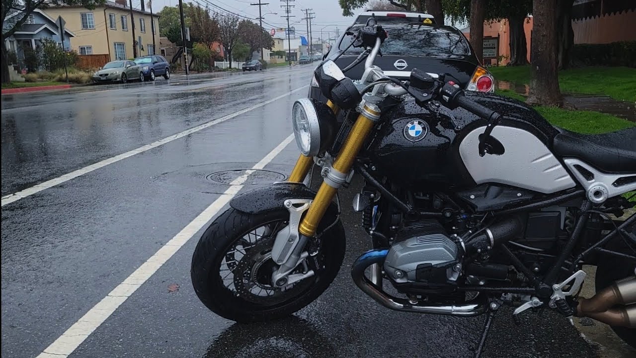 Raw Rain Ride | BMW R nineT POV - YouTube