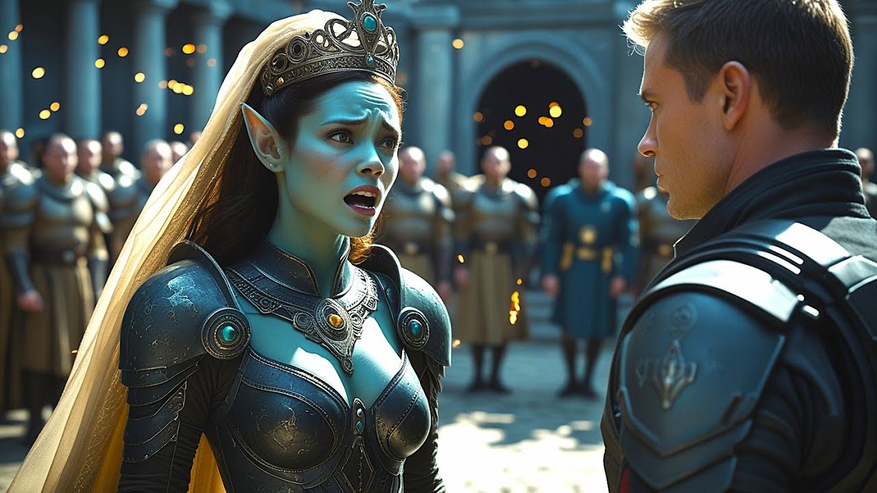The Alien Queen Gasped When She Saw the Human Soldier — “You Were Meant ...